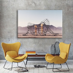 Alexander Milov-two People Turning Their Backs on Each Other - Etsy