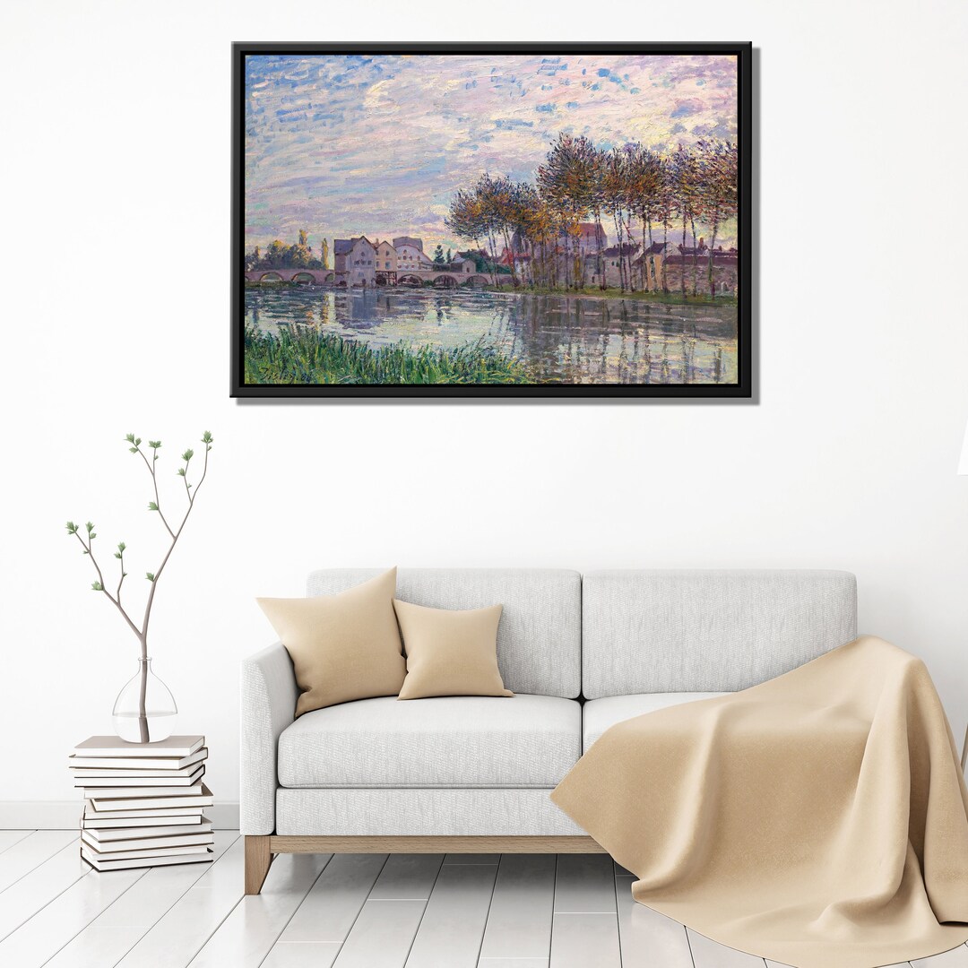 Art Work Impressionism/paris Streets View Canvas Wall Art/impressionism ...