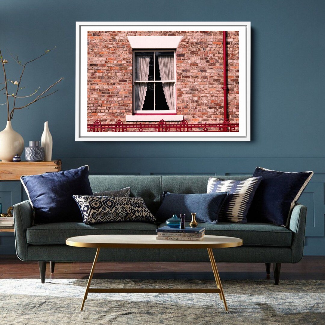 Window View Canvas/ Window View Art/ Window Printing/minimalist Canvas ...