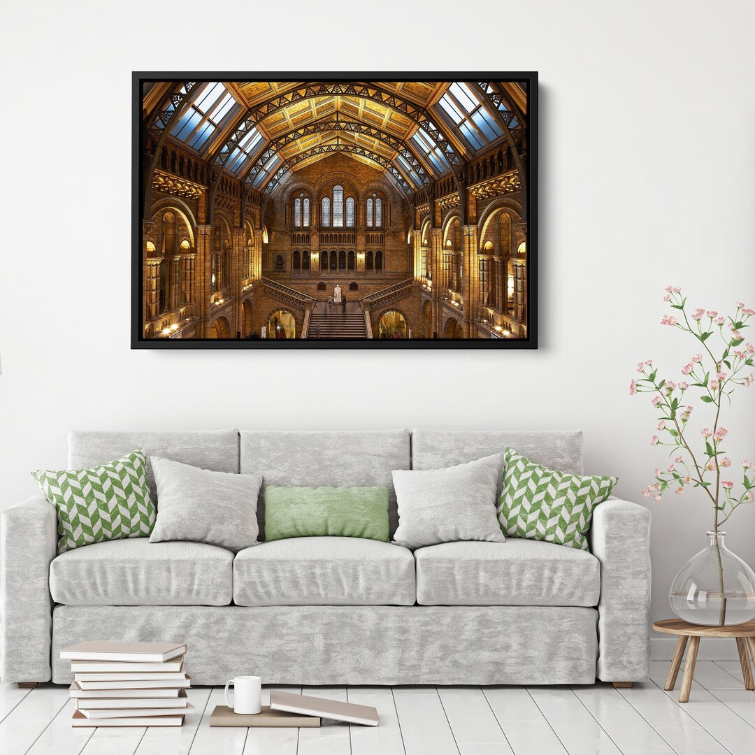 Natural History Museum London Canvas/london City/museum/modern Wall Art ...