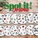 Christmas Dobble/spot It Card Game - Digital Download - Printable Game ...