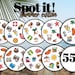 Summer Dobble/spot It Card Game - Digital Download - Printable Game - Etsy