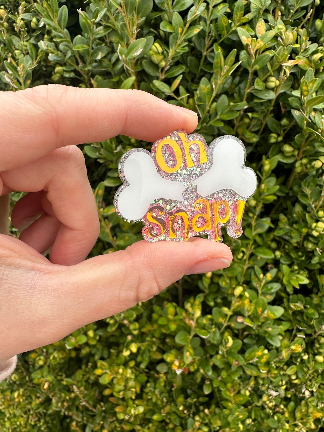 Funny Oh Snap , Ortho Nurse Interchangeable Badge Reel Topper - Etsy