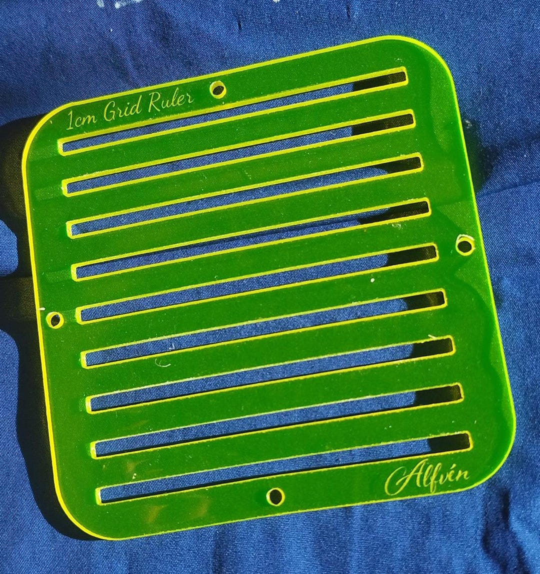 1cm Grid Ruler for Sashiko Translucent Yellow - Etsy