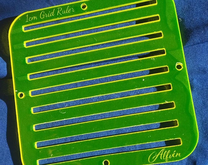 1cm Grid Ruler for Sashiko Translucent Yellow - Etsy