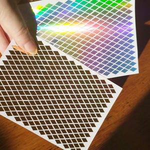300 Tiny Diamond Stickers in Gold and Holographic - Etsy