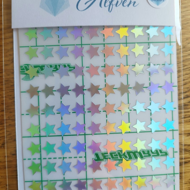 Sparkle and Star Stickers - Etsy UK