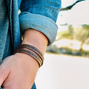 Christian Bracelet for Men Christian Gift for Men Handmade Genuine ...