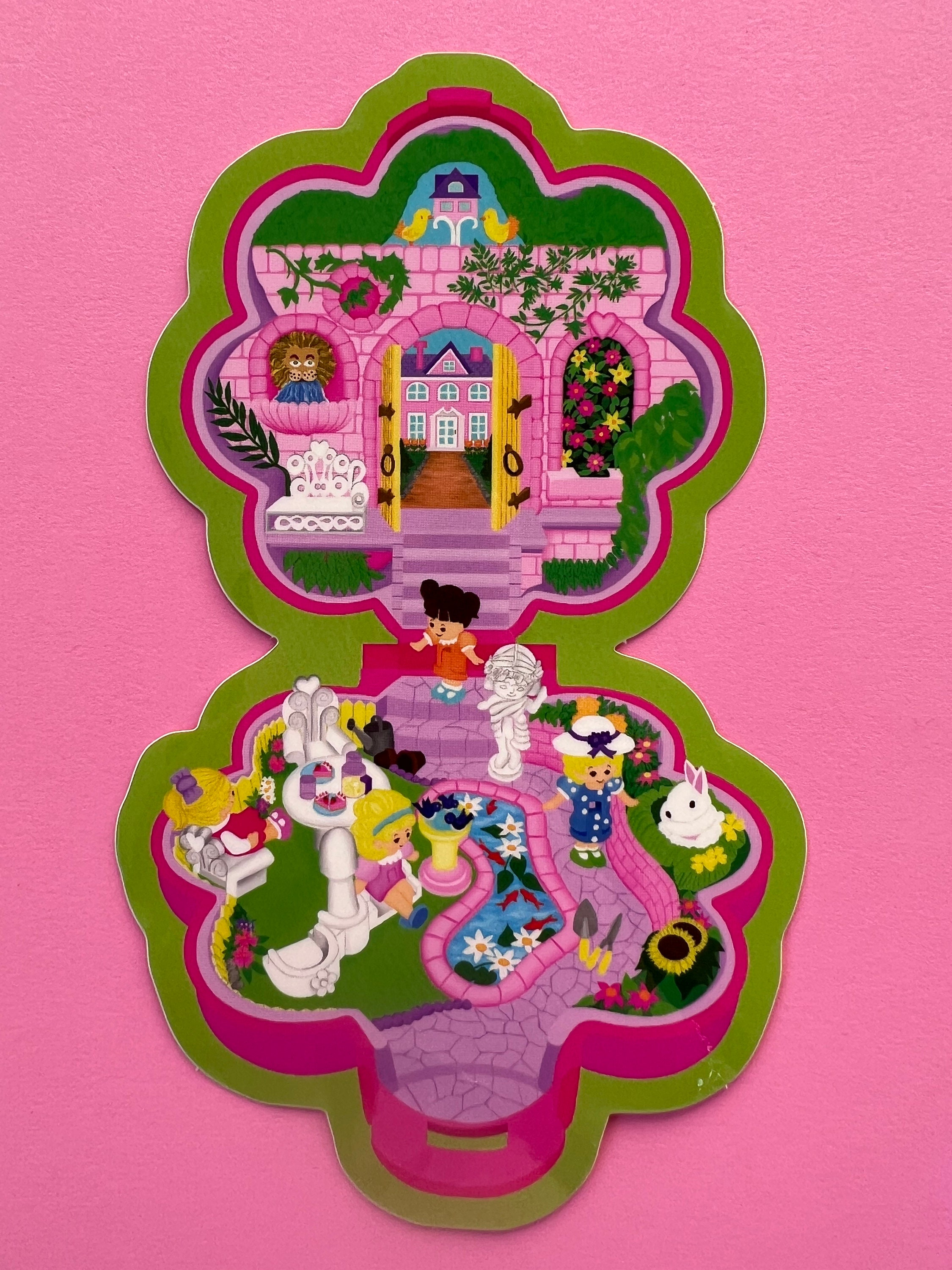 Sticker polly Pocket Magical Garden Inspired in Vintage Polly Pocket ...
