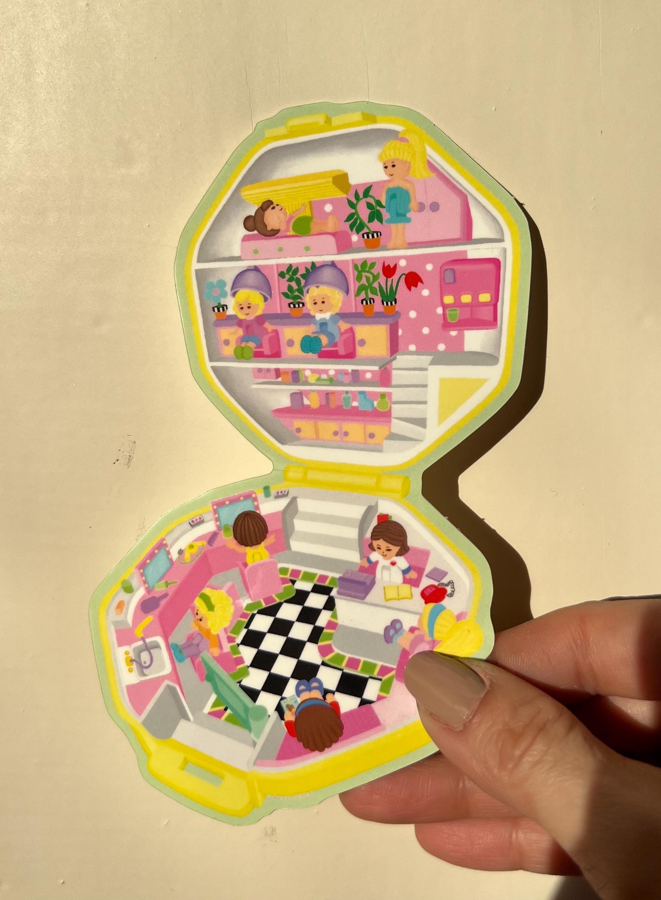 Polly Pocket Sticker, Inspired in “polly’s Hair Salon” Vintage Set From ...