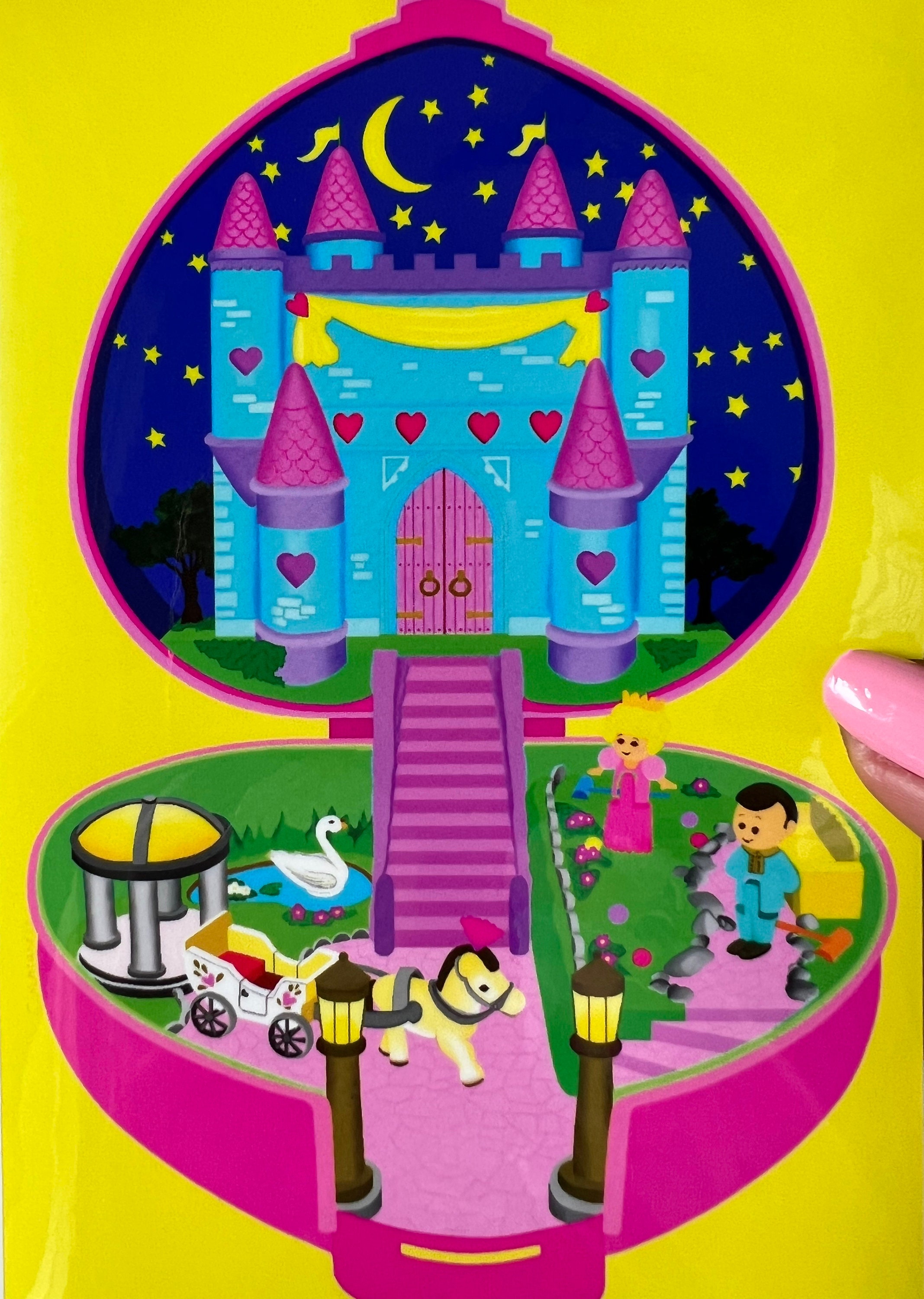 Vintage Polly Pocket Inspired Sticker - Etsy