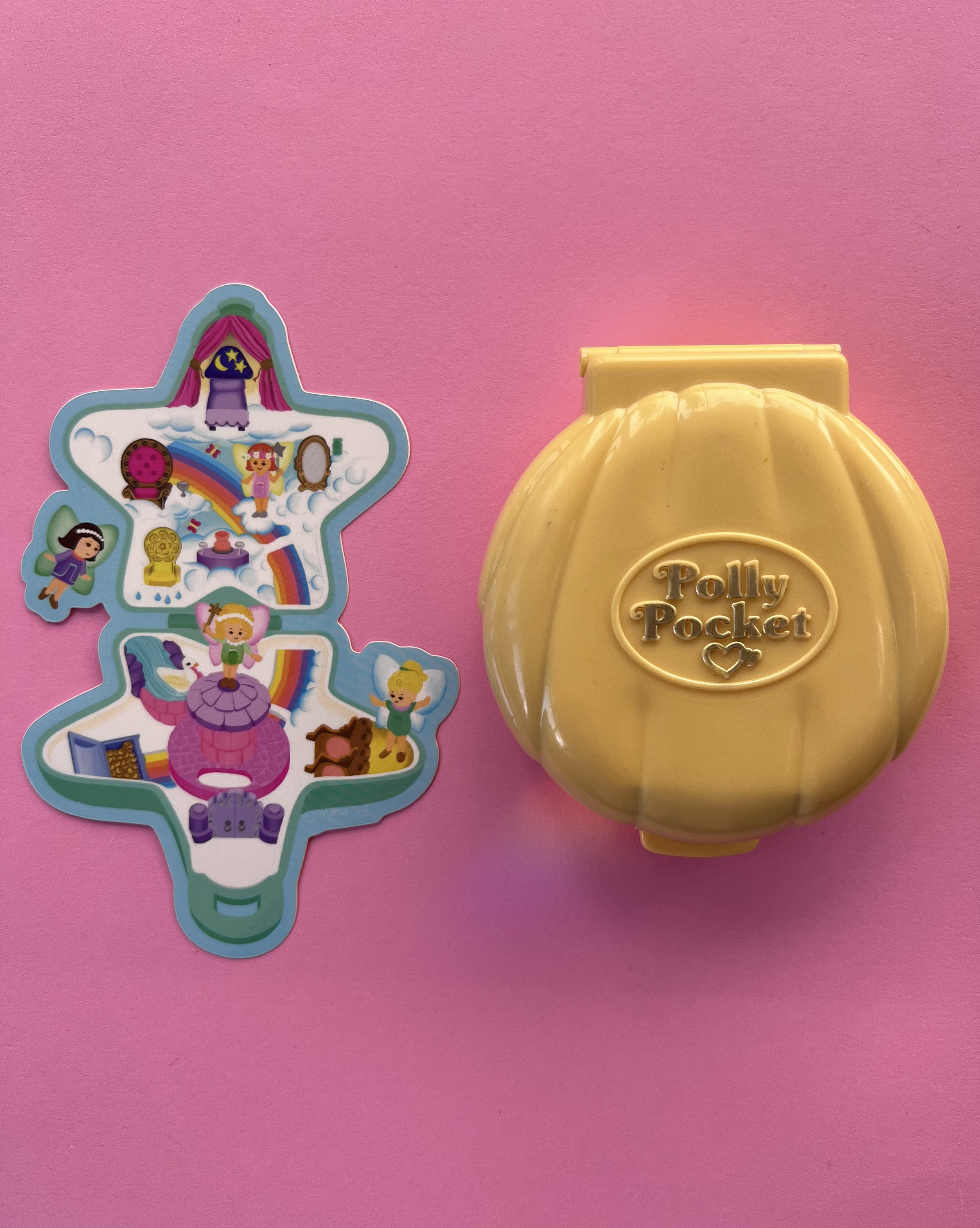 Sticker fairyland Inspired in Vintage Polly Pocket - Etsy