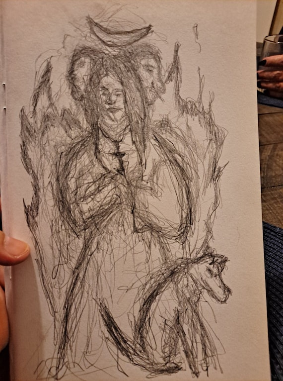 Spirit Drawing-channeled Messages - Etsy