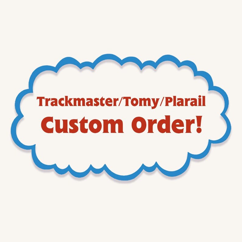 Custom Made Trackmaster/tomy/plarail Models - Etsy
