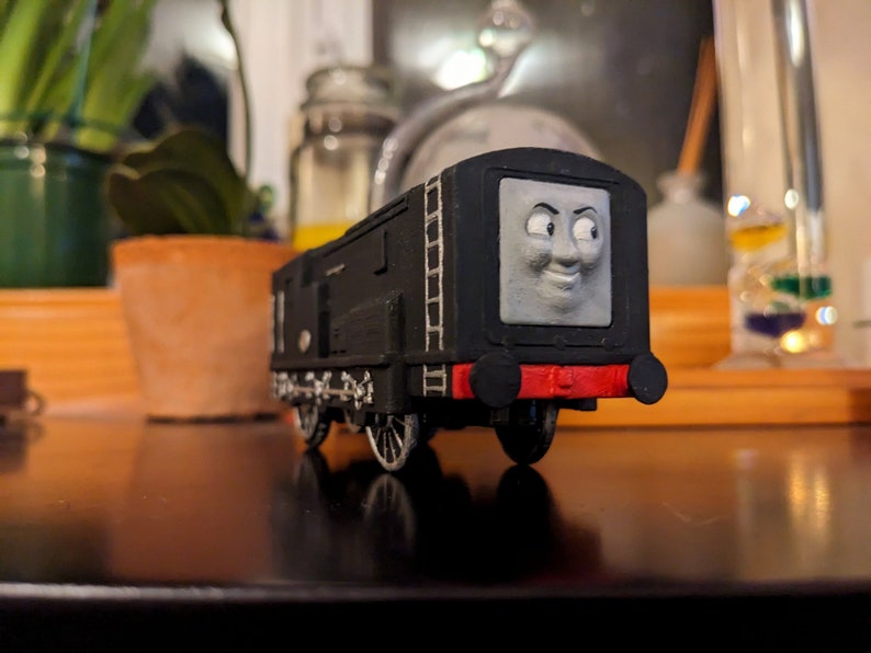 Custom Painted Diesel Trackmaster Engine Model Keepsake - Etsy