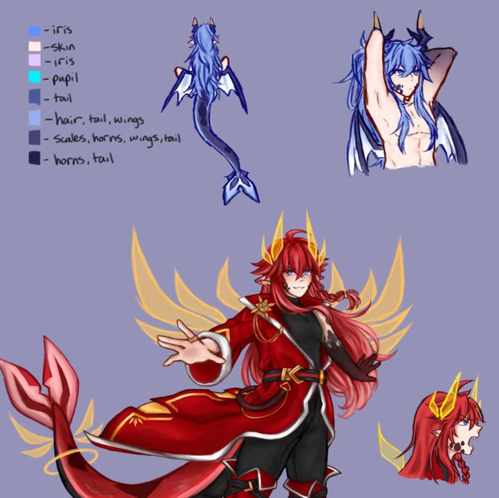 Custom Anime Character Design Commission - Etsy