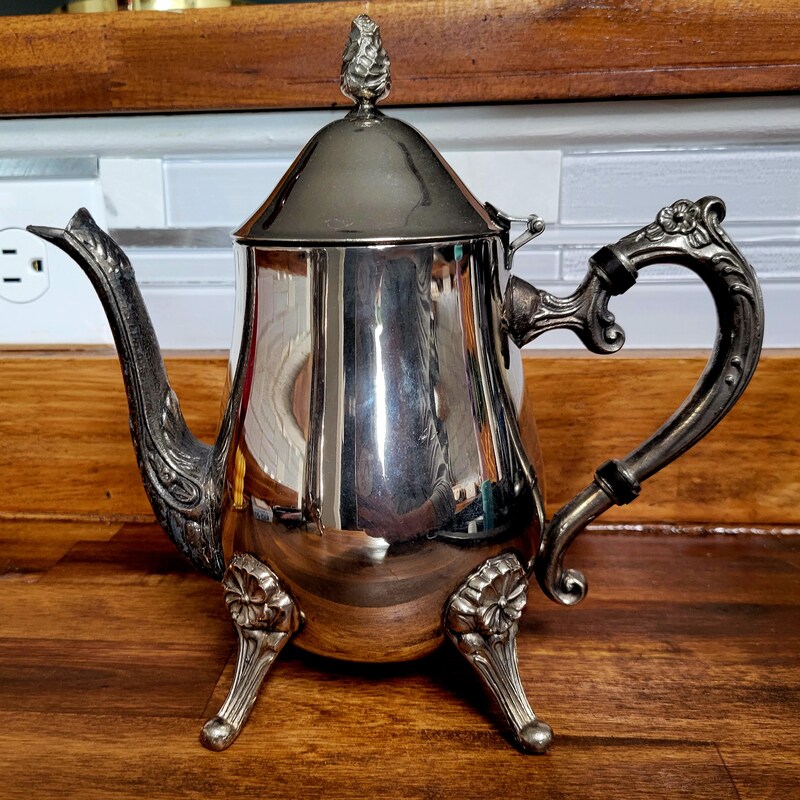 Silver Coffee Pot - Etsy