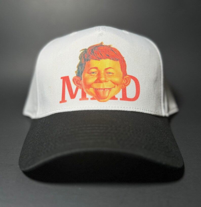 Mad Alfred E Neuman Mascot Boy Baseball Cap - Etsy