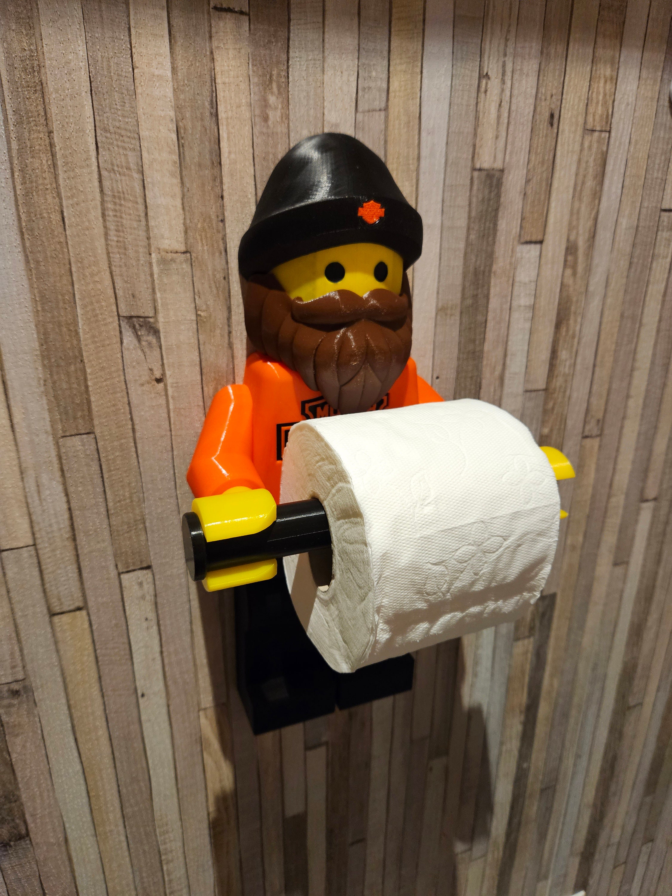 Character lego Style Giant Toilet Paper Harley - Etsy Canada