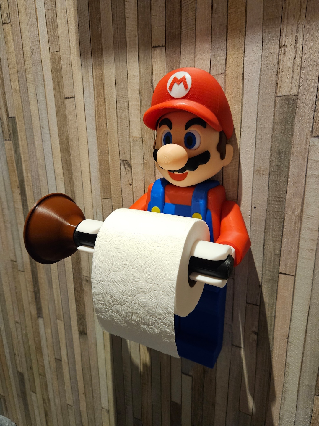 Big Brick Character Giant Toilet Paper Mario Gift Idea - Etsy