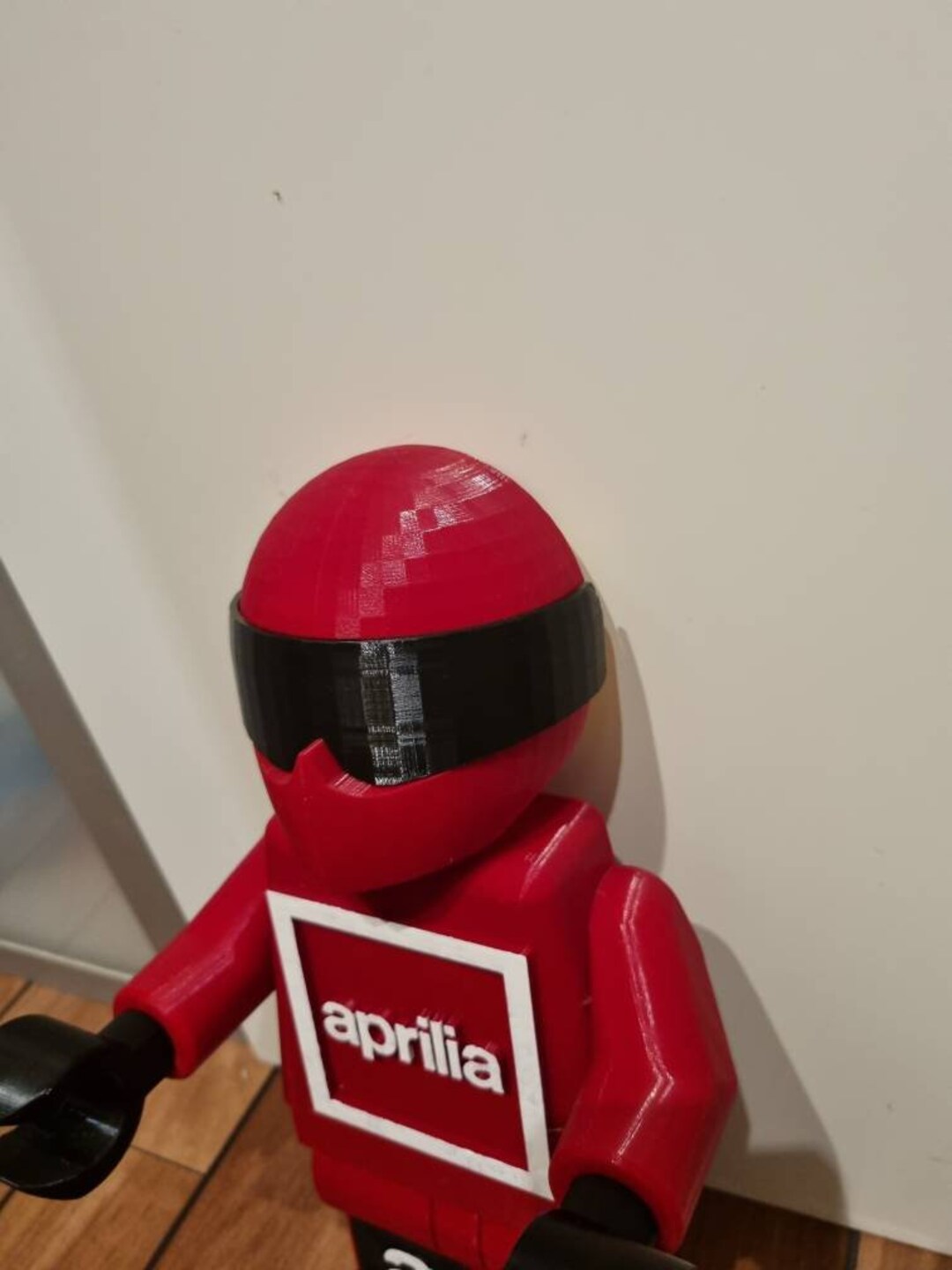 Character lego Style Giant Toilet Paper Biker Aprilia Italia Gift Idea ...