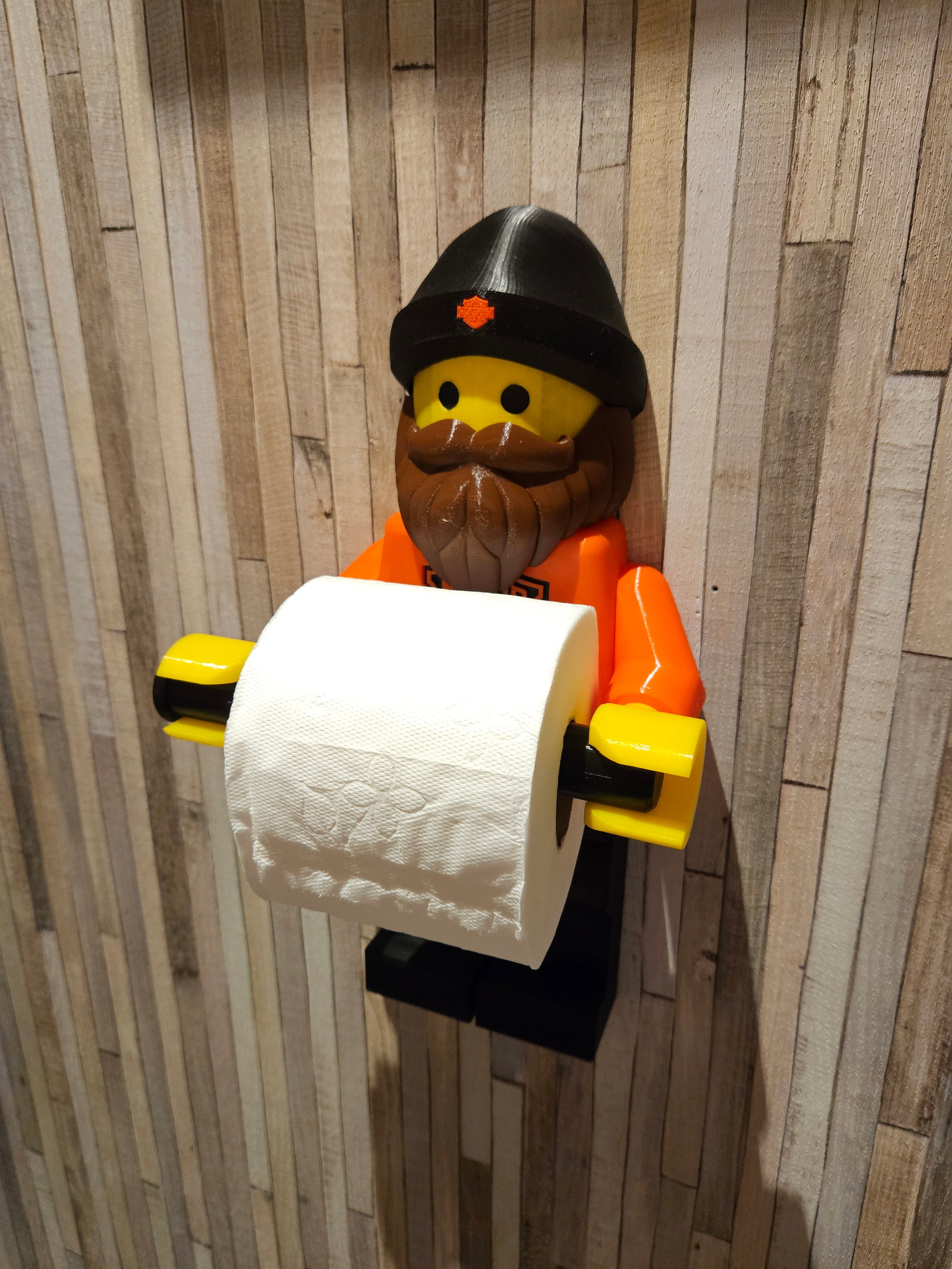 Character lego Style Giant Toilet Paper Harley - Etsy Canada