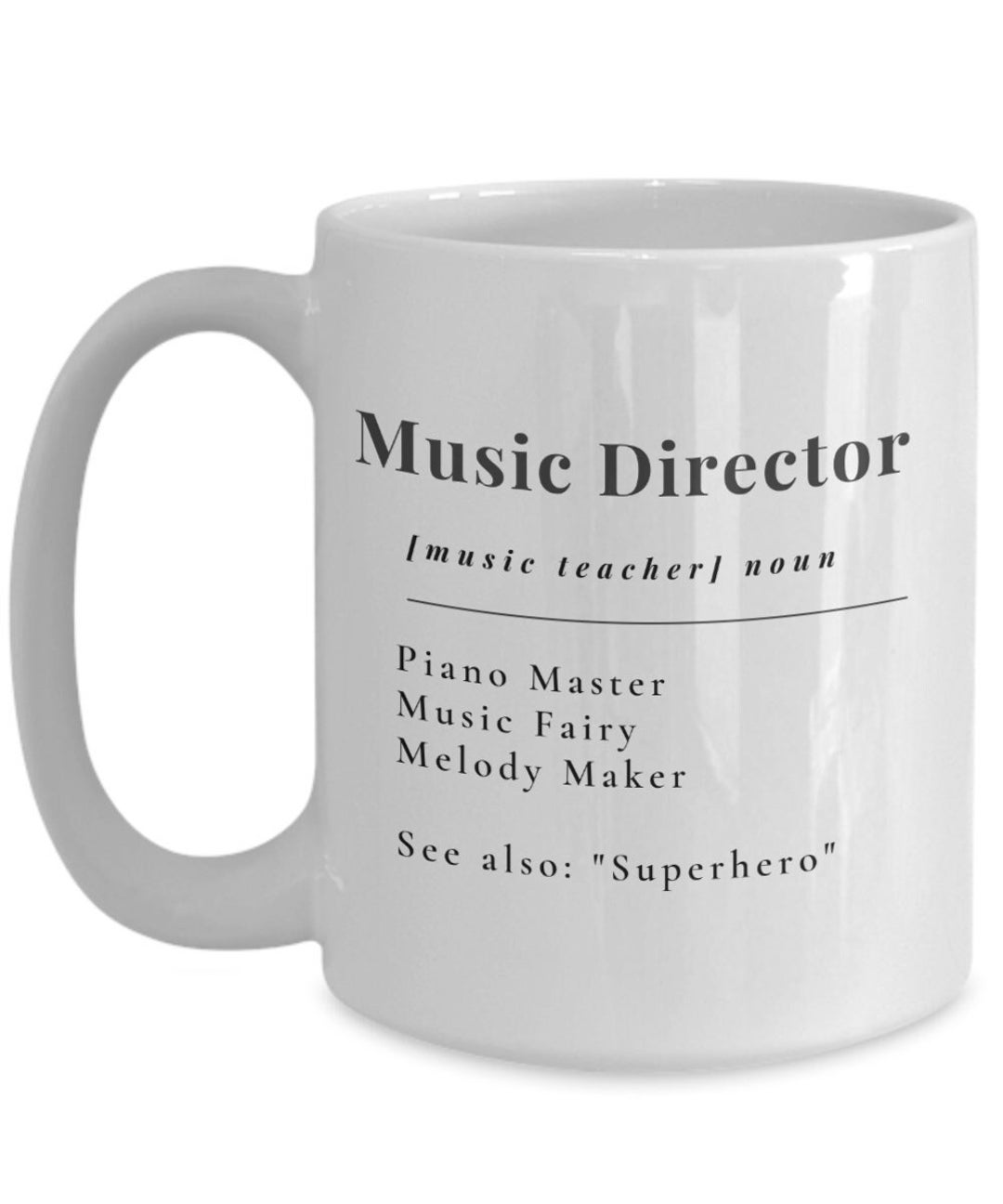 Music Director, Music Director Gifts, Band Director Gifts, Gift Mug for ...