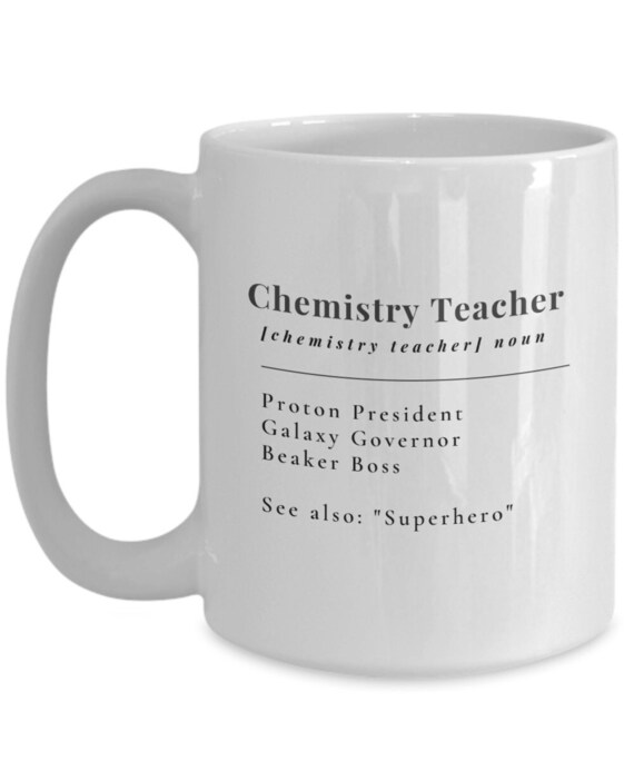 Chemistry Teacher Chemistry Professor Gifts for Chemistry - Etsy