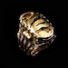 Xenomorph 925 Silver Men's Statement Ring - Cybergoth - Cyberpunk ...