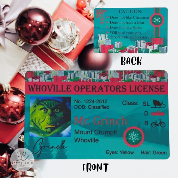 Grinch - Etsy