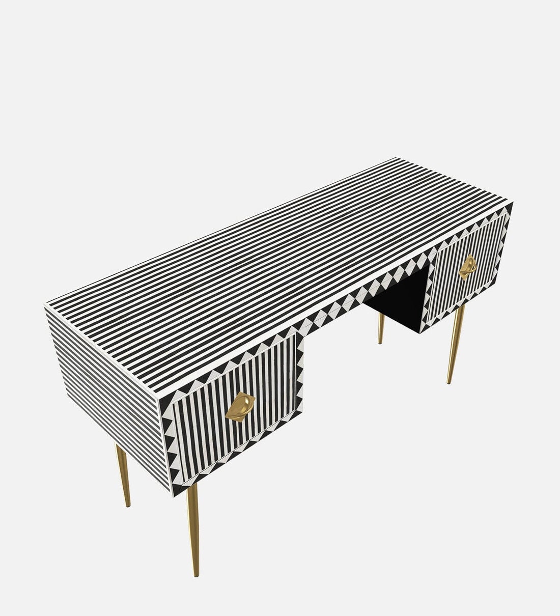 Bone Inlay Optical Desk Optical Design 2 Drawers Desk, Optical Design 2 ...