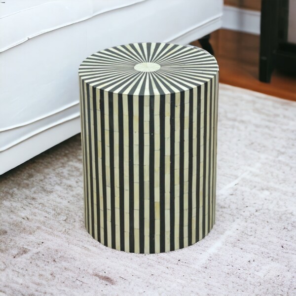 Bone Inlay Table - Etsy