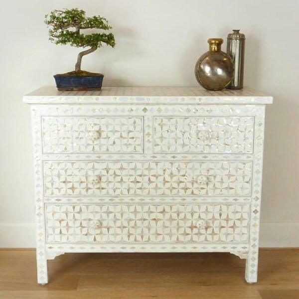 Bone Inlay Dresser - Etsy