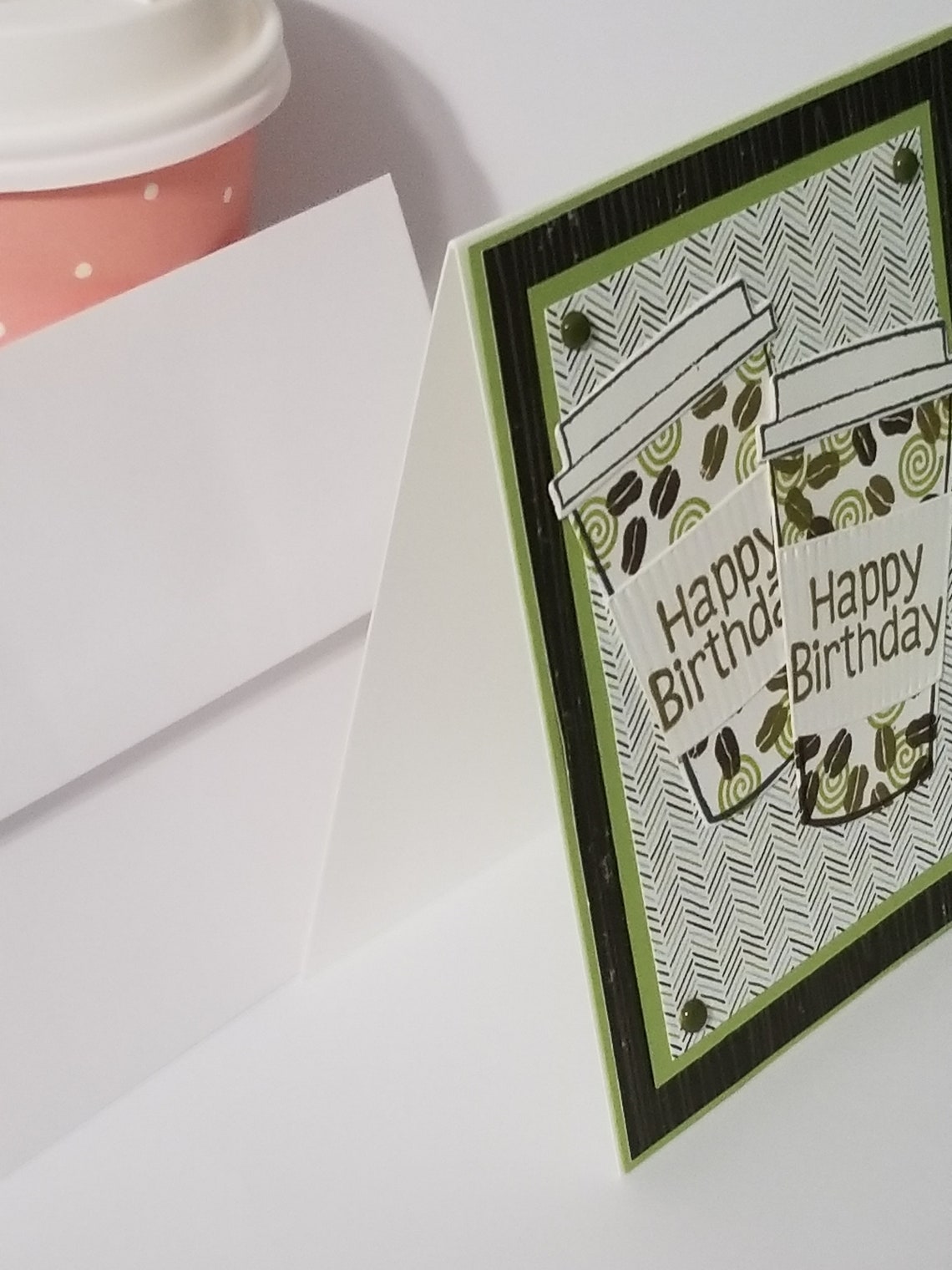 Birthday Coffee Cup Card - Etsy