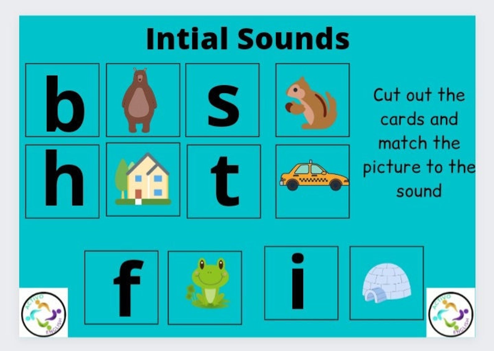 Phonic Cards for Kids - Etsy