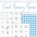 Food Matching Game, Memory Game, Matching Game, Kids Activity ...