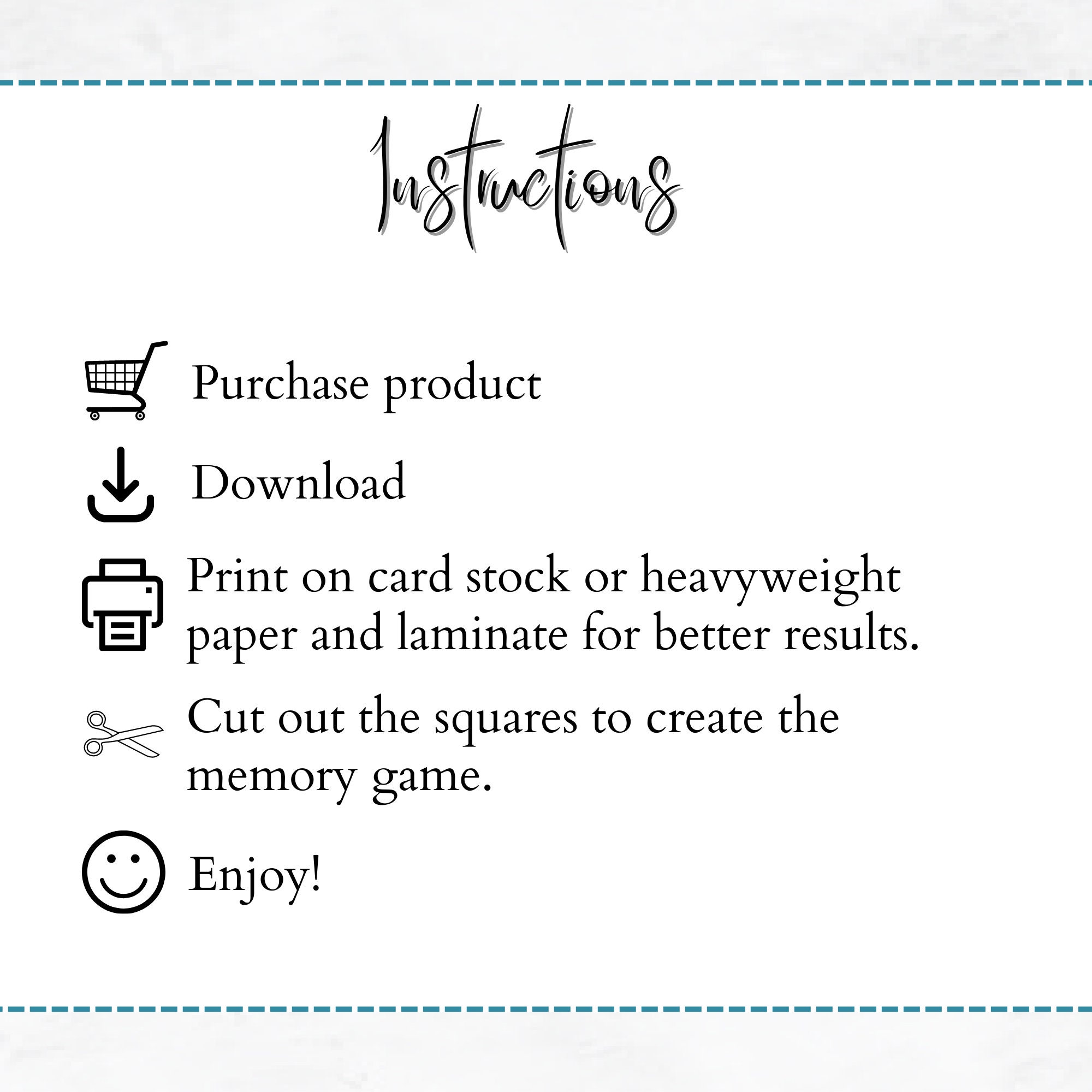 Food Matching Game, Memory Game, Matching Game, Kids Activity ...