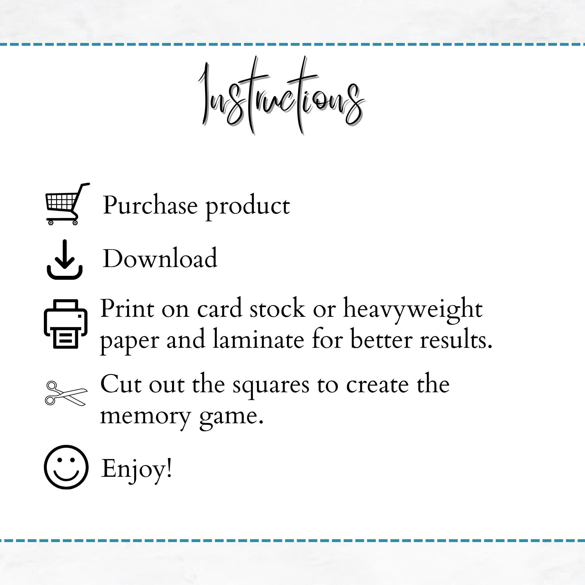 Forest Animals Matching Game, Memory Game, Matching Game, Kids Activity ...