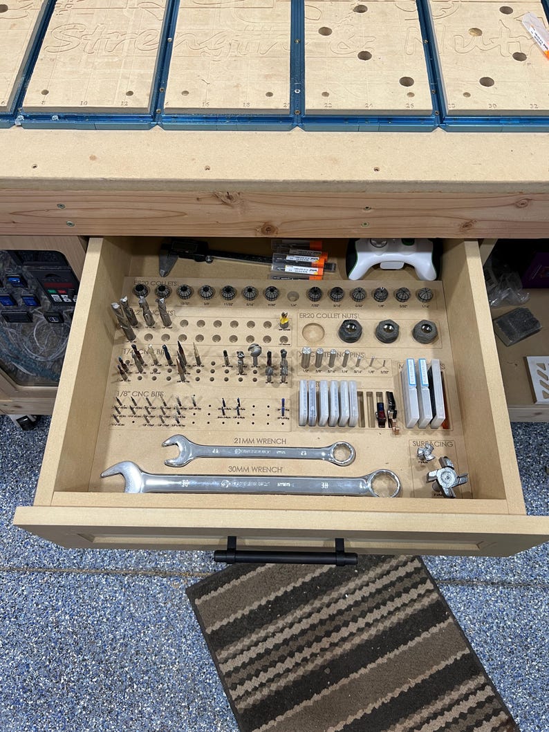 CNC Bit Storage - Digital Download - Etsy