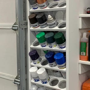 Spray Paint Holder - 40 Can - Digital Download - CNC - Etsy