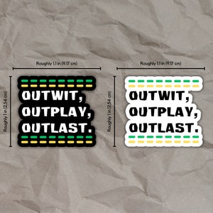 Survivor TV Show Vinyl Stickers (17 Pack) - Etsy