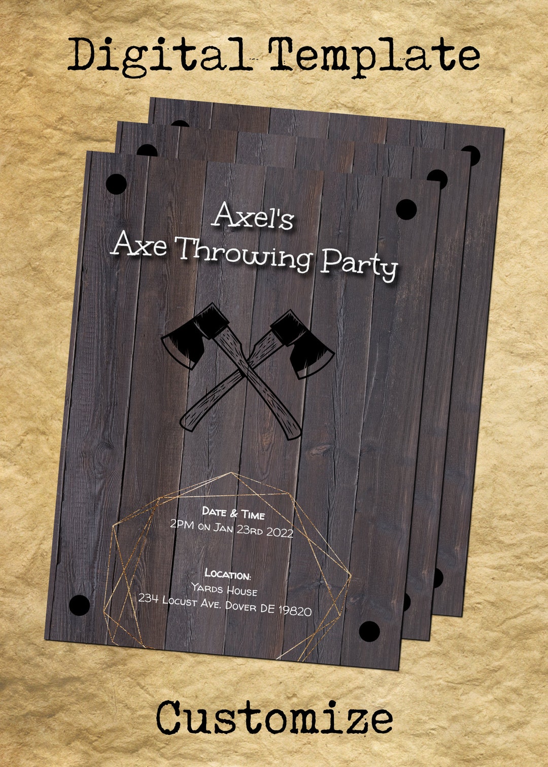 Axe Throwing Party - Etsy