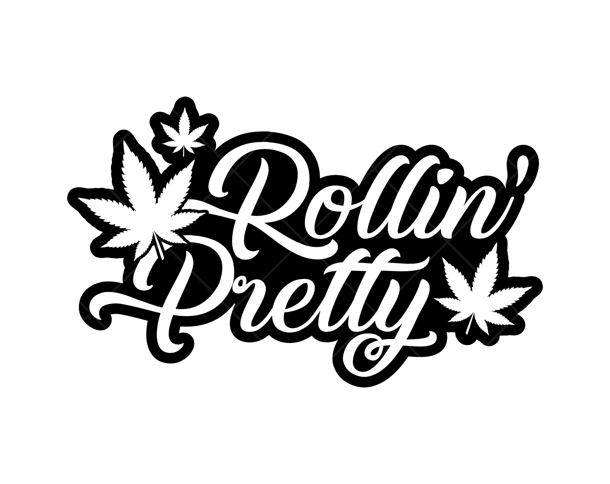 Rollin' Pretty SVG Files for Cricut SVG for Shirts - Etsy UK