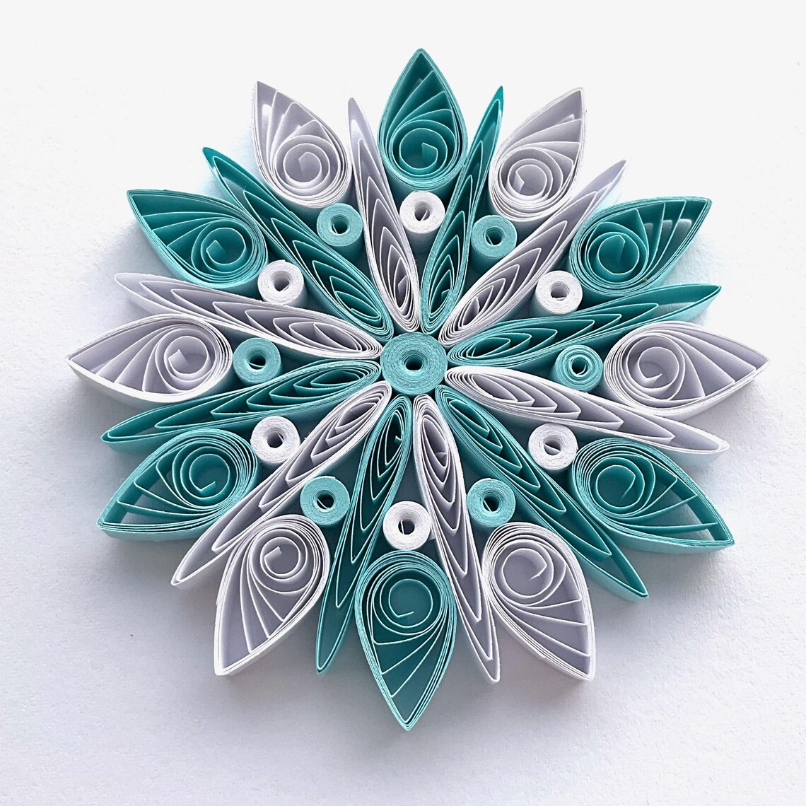 Quill Art, Quill Ornament, Quill Snowflake, Quill Christmas Ornament ...