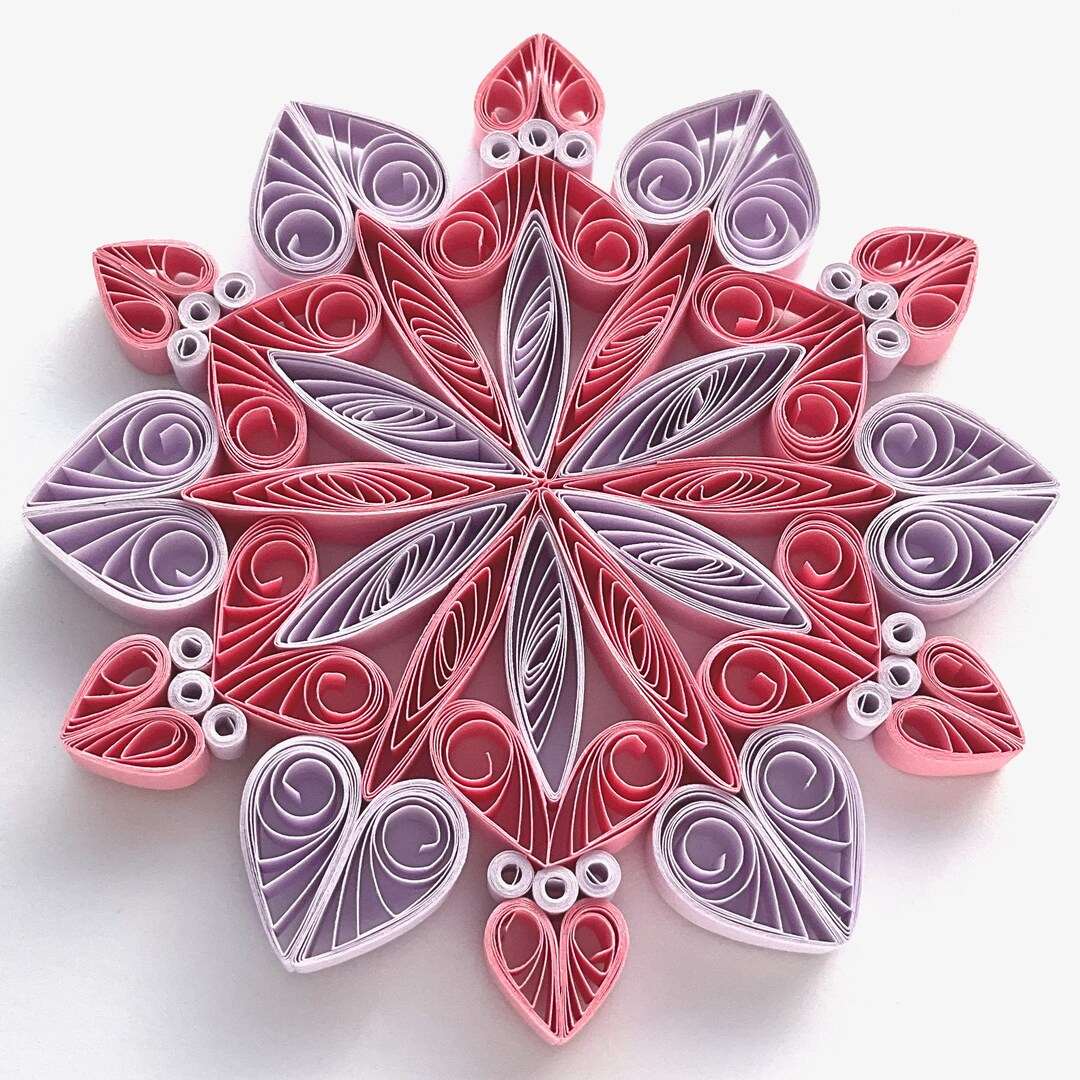 3.1" Paper Star, Quilled Art, Quilled Snowflake, Christmas Ornament ...