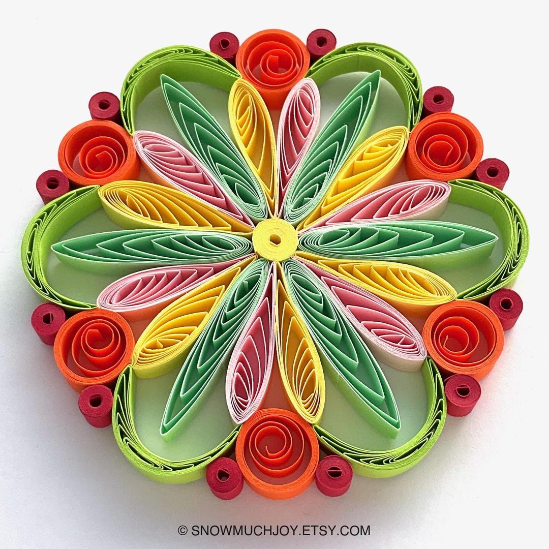 Set of 3, Christmas Star, Quilled Snowflake, Quill Ornament, Noel Decor ...