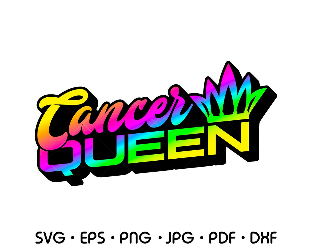 Cancer Queen Zodiac Signs Svg Astrology Signs Svg Zodiac - Etsy