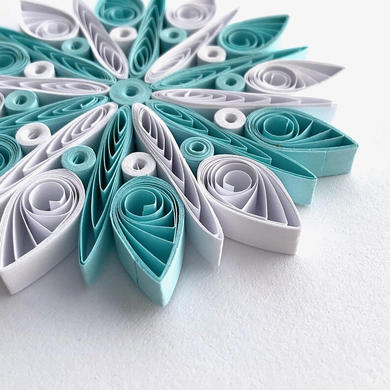 Quill Art, Quill Ornament, Quill Snowflake, Quill Christmas Ornament ...