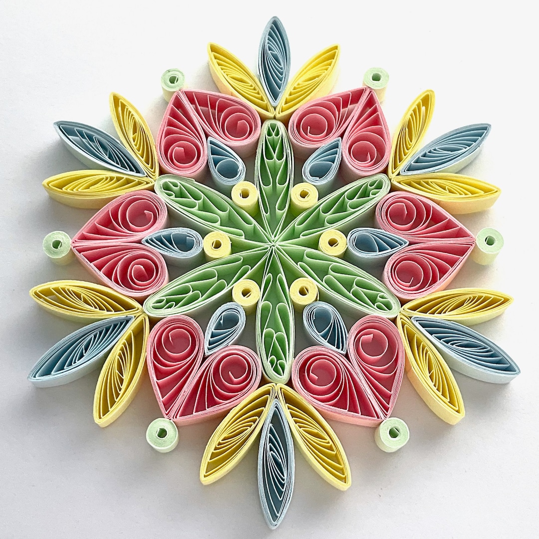 Quill Art, Quill Ornament, Quill Snowflake, Quill Christmas Ornament ...