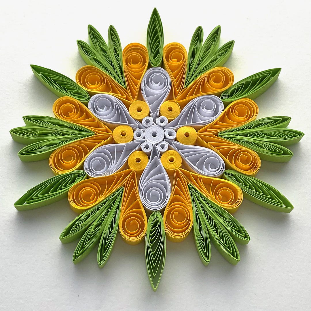 Quill Art, Quill Ornament, Quill Snowflake, Quill Christmas Ornament ...